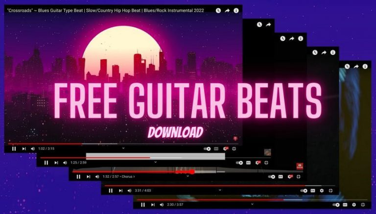 Guitar beat instrumentals compilation - Download them for free